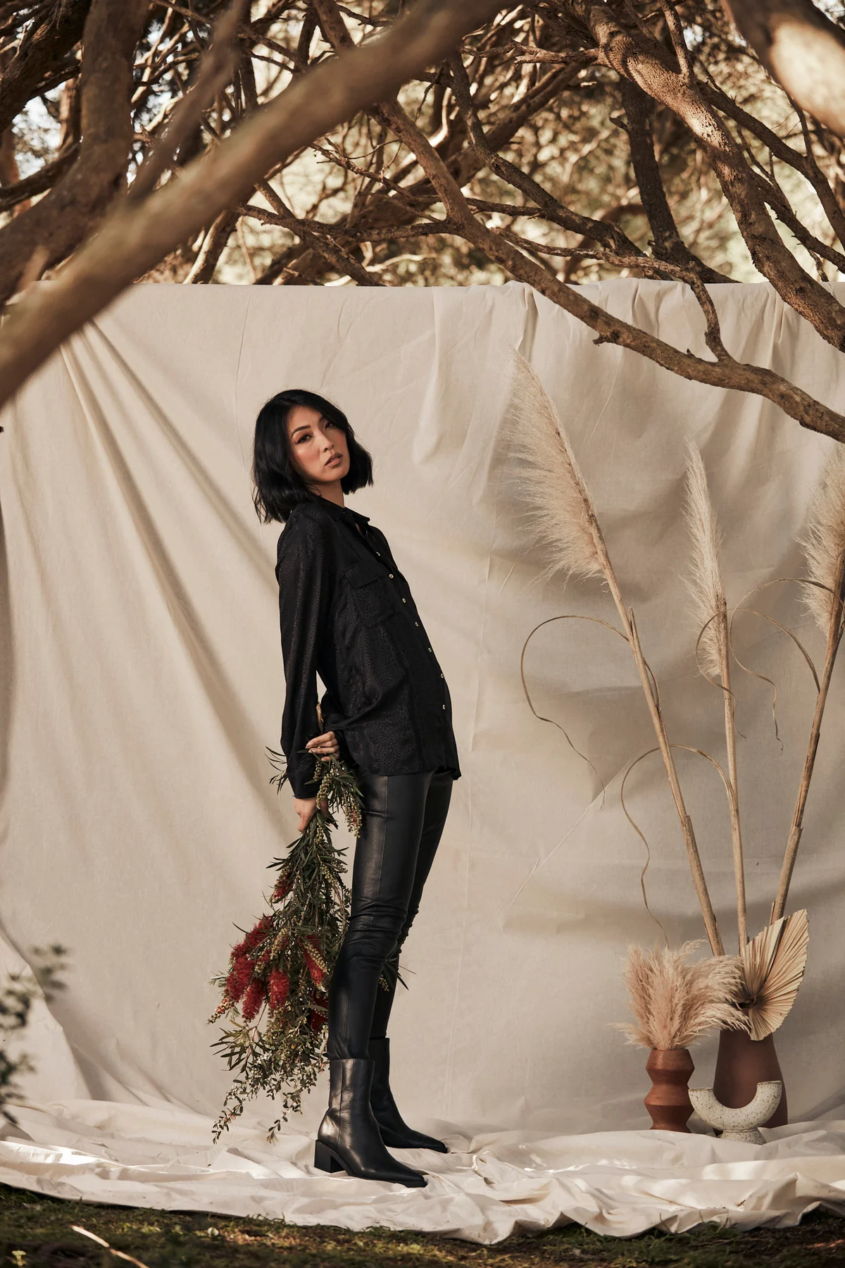 Ralf: Leather Leggings - Rook – Penny & Reiby